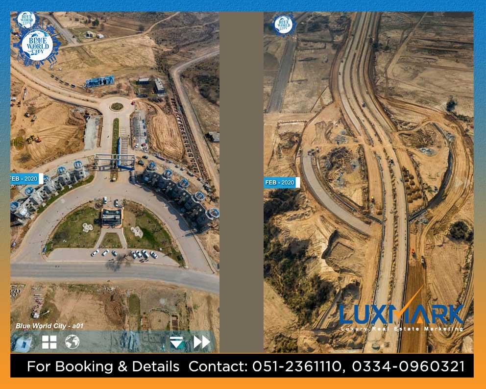 Blue World City Islamabad (Complete Details) Plots Prices | Map ...