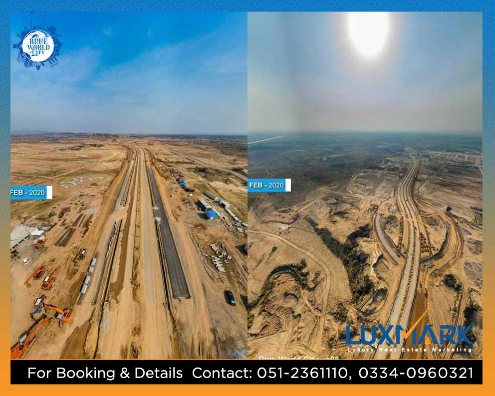 Blue World City Islamabad (Complete Details) Plots Prices | Map ...